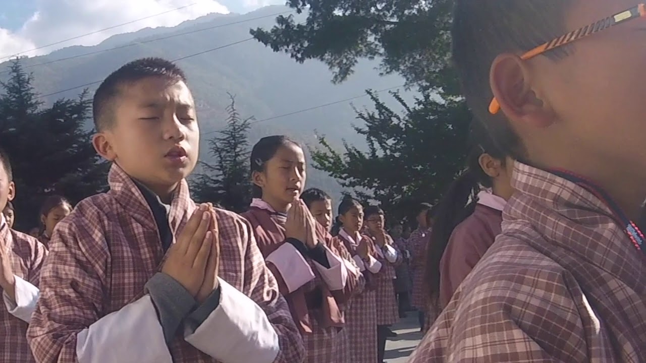 Etho Metho School visit - Bhutan - YouTube
