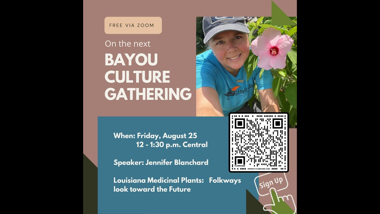 Bayou Culture Gathering 8/25/23 | Jennifer Blanchard - YouTube