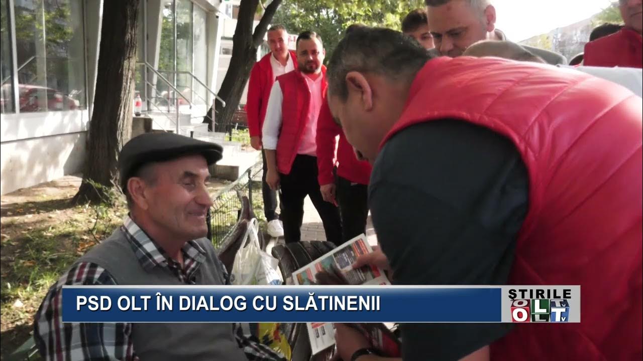PSD OLT IN DIALOG CU SLATINENII - YouTube