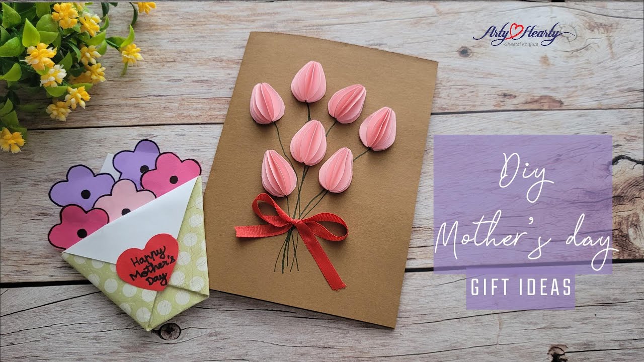 Cute & Easy DIY Mother's Day Cards Anyone Can Make! - YouTube