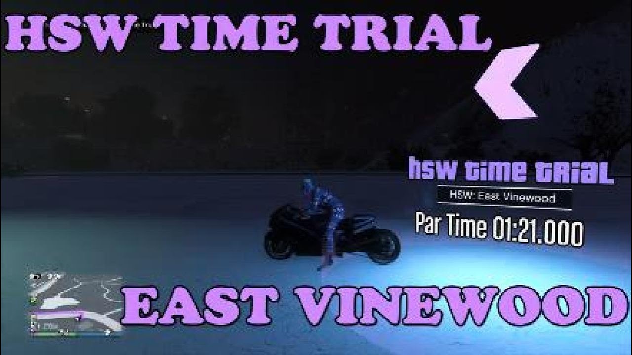 SNOWY HSW Time Trial - East Vinewood ☃️ - 29th December (01:11.337 ...