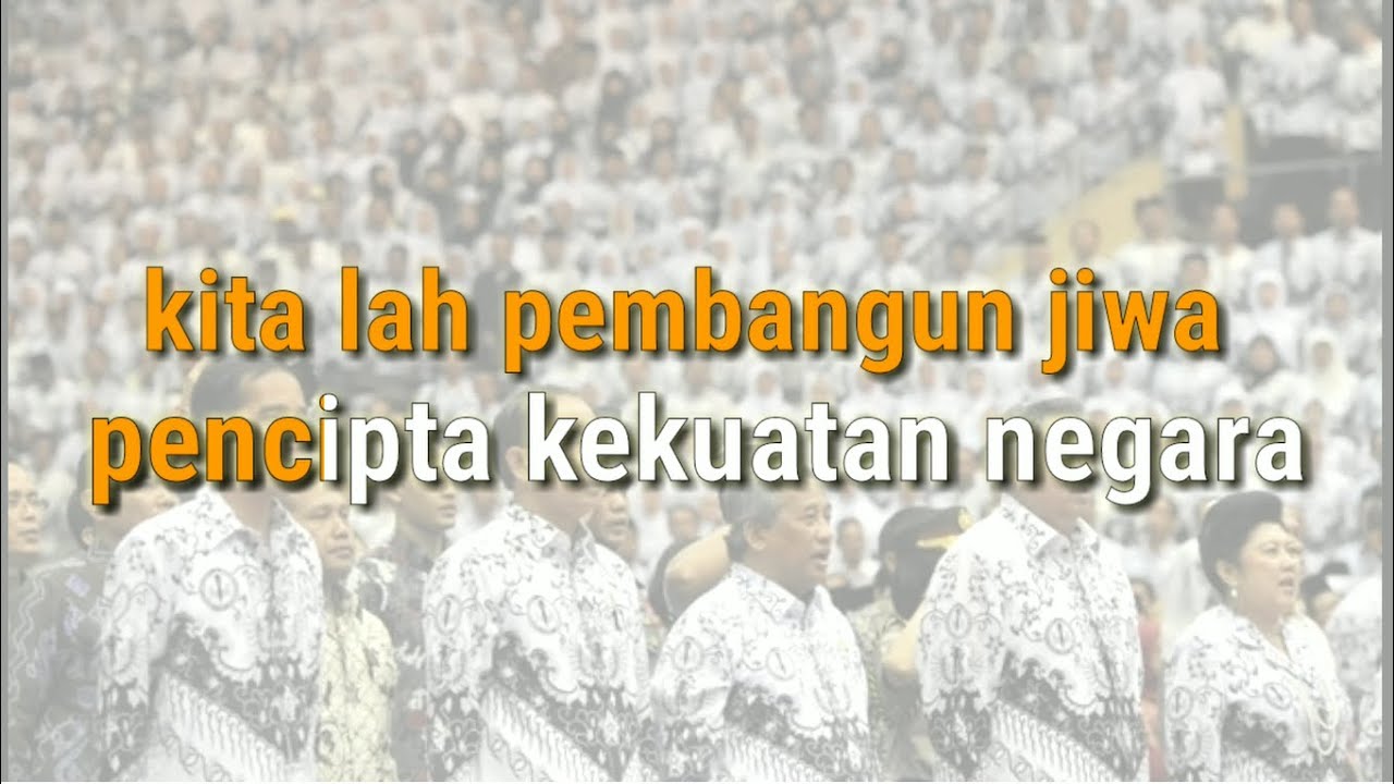 LAGU MARS PGRI (Lirik) - YouTube