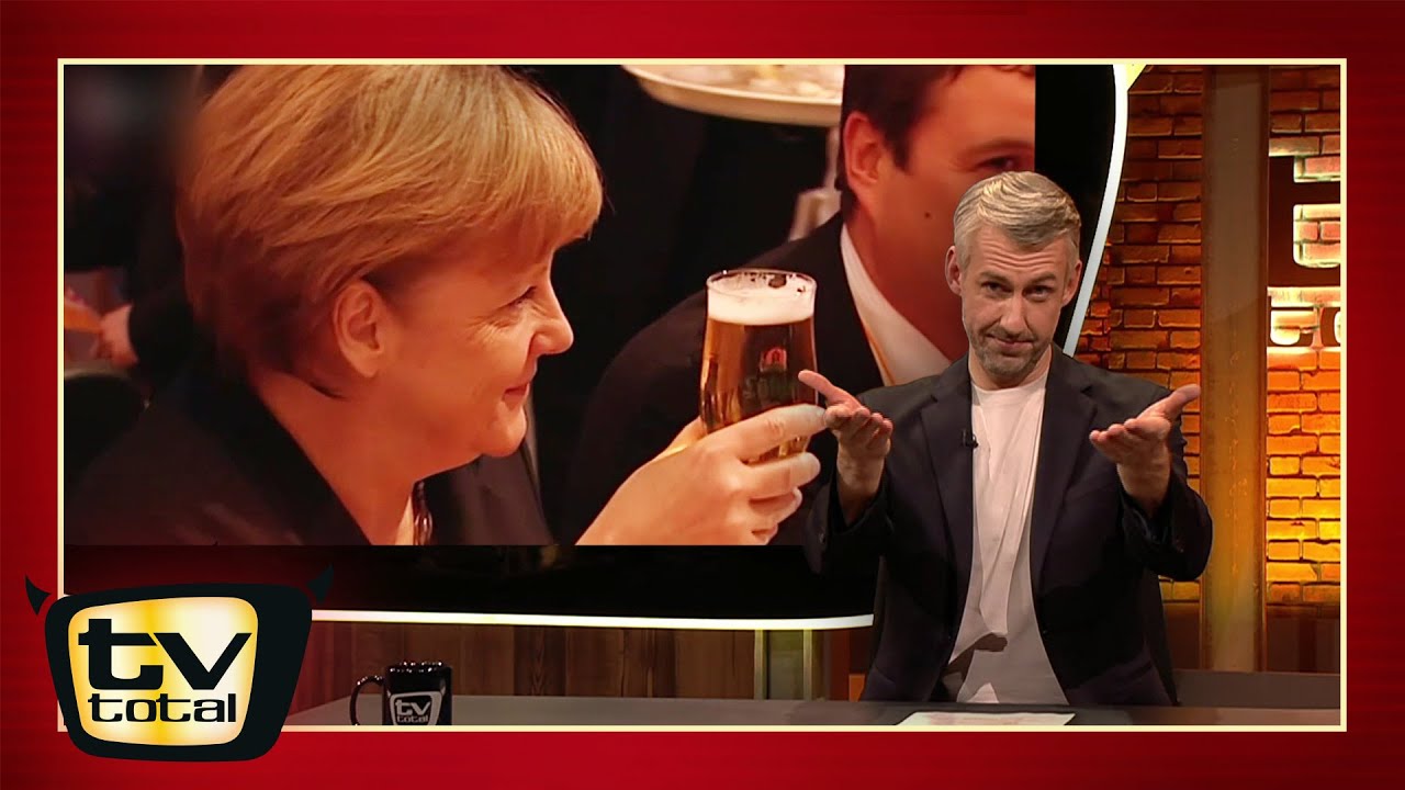 Tschüss Mutti! | Feucht-fröhliche Zeit mit Angela Merkel | TV total ...
