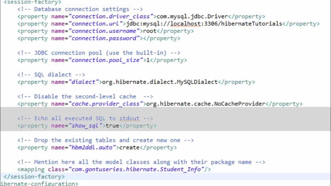 Hibernate Tutorial Part 4 (a) - How to create the first Hibernate Application in Eclipse ( Hands ...