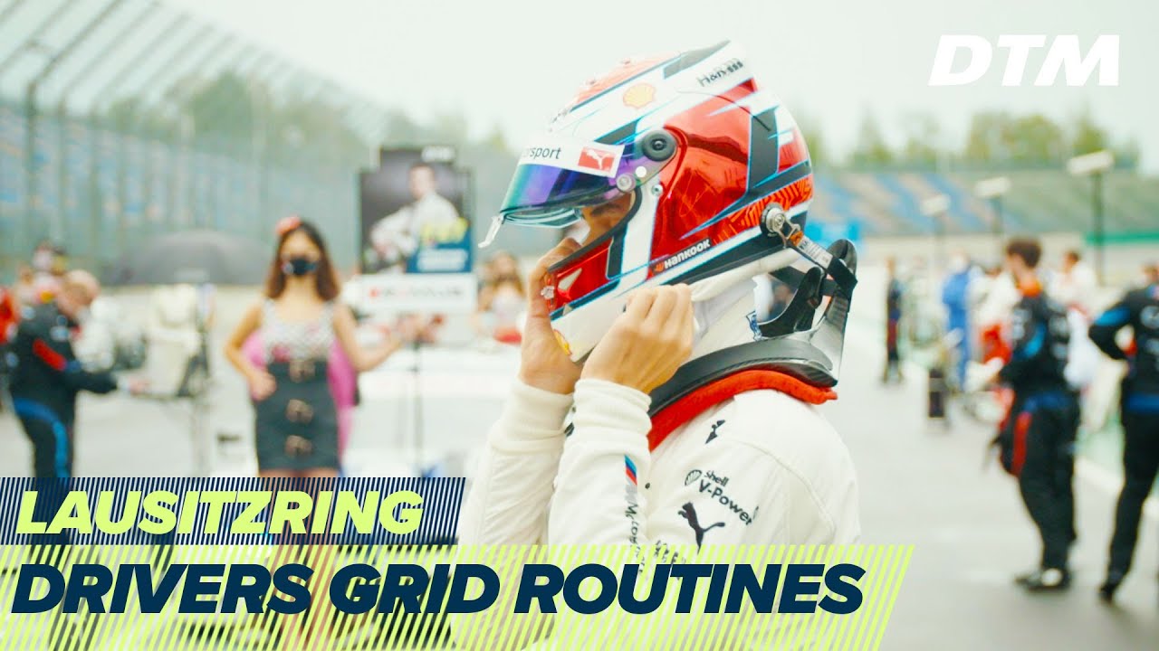DTM Drivers' Grid Routines | DTM Lausitzring 2020 - YouTube