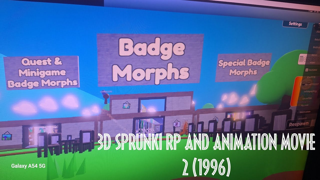 3D SPRUNKI RP AND ANIMATION MOVIE 2 (1996) - YouTube