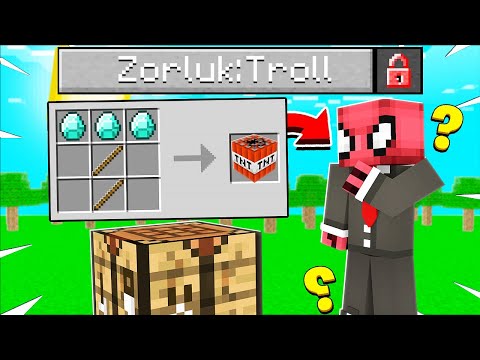MİNECRAFT AMA TROLL ❓❗