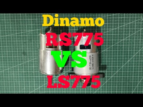 Dinamo RS775 vs LS775 perbedaan dinamo RS775 dan LS775 - YouTube