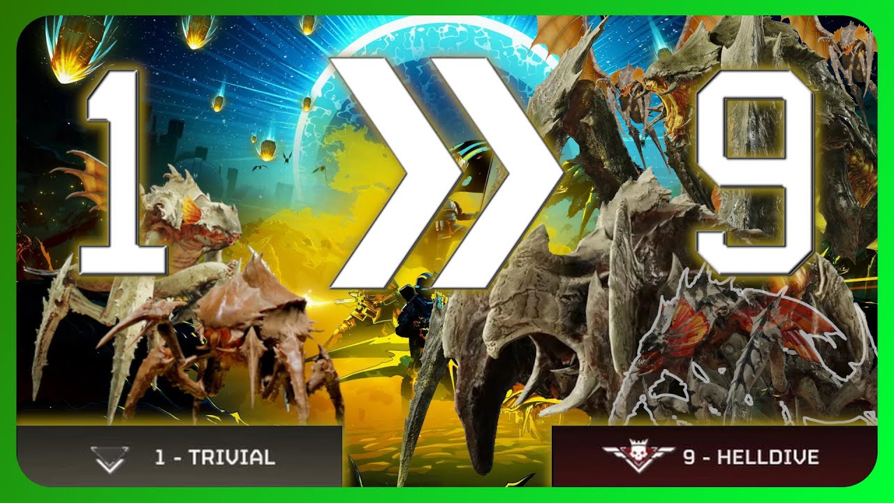 Trivial To Helldive Challenge Run | Terminids | Same Loadout | Helldivers 2 - YouTube