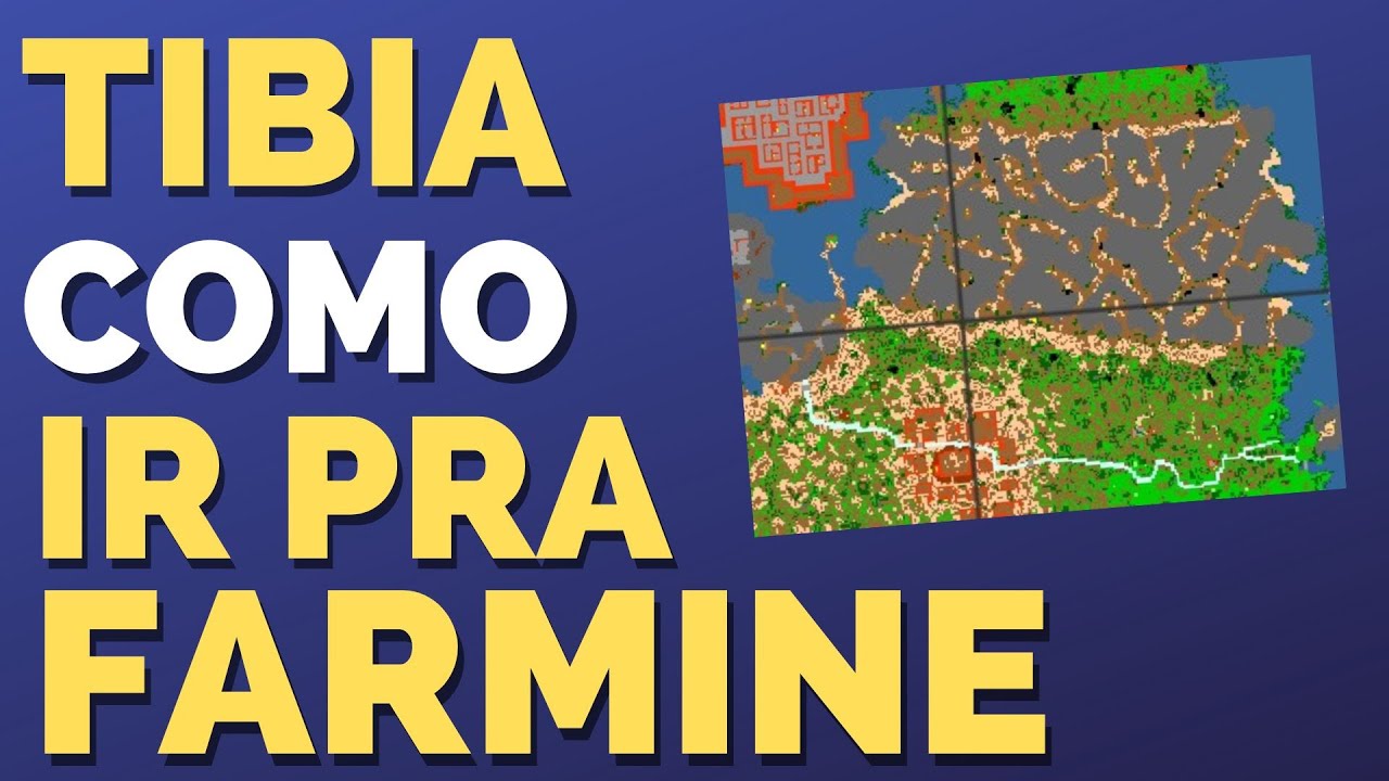 Tibia Como ir Pra Farmine - YouTube