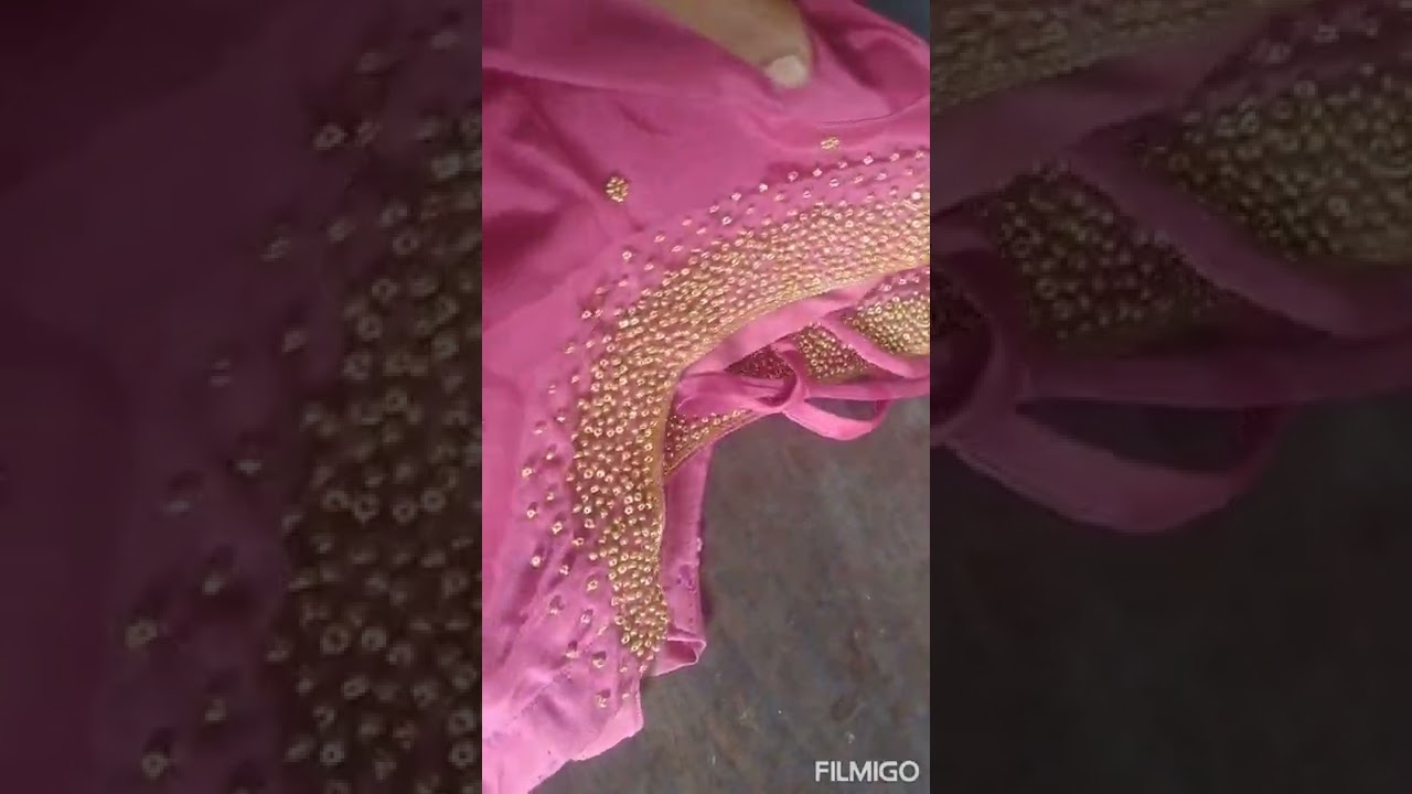 ELEGANT AARE WORK BLOUSE - YouTube