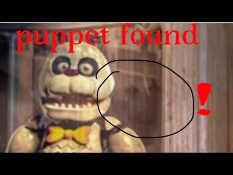 Fnaf AR puppet found - YouTube