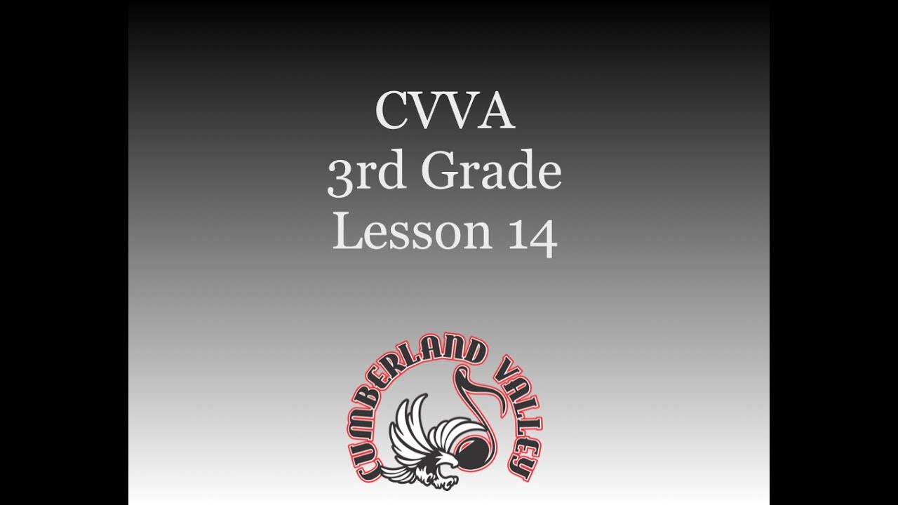 3rd Grade Lesson 14 ABA form - YouTube