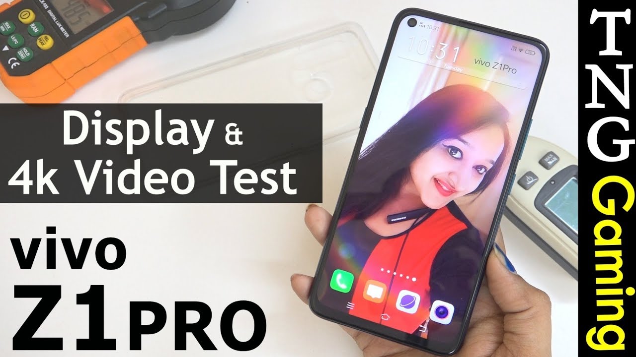 Vivo Z1Pro - 4K Video & Display Test