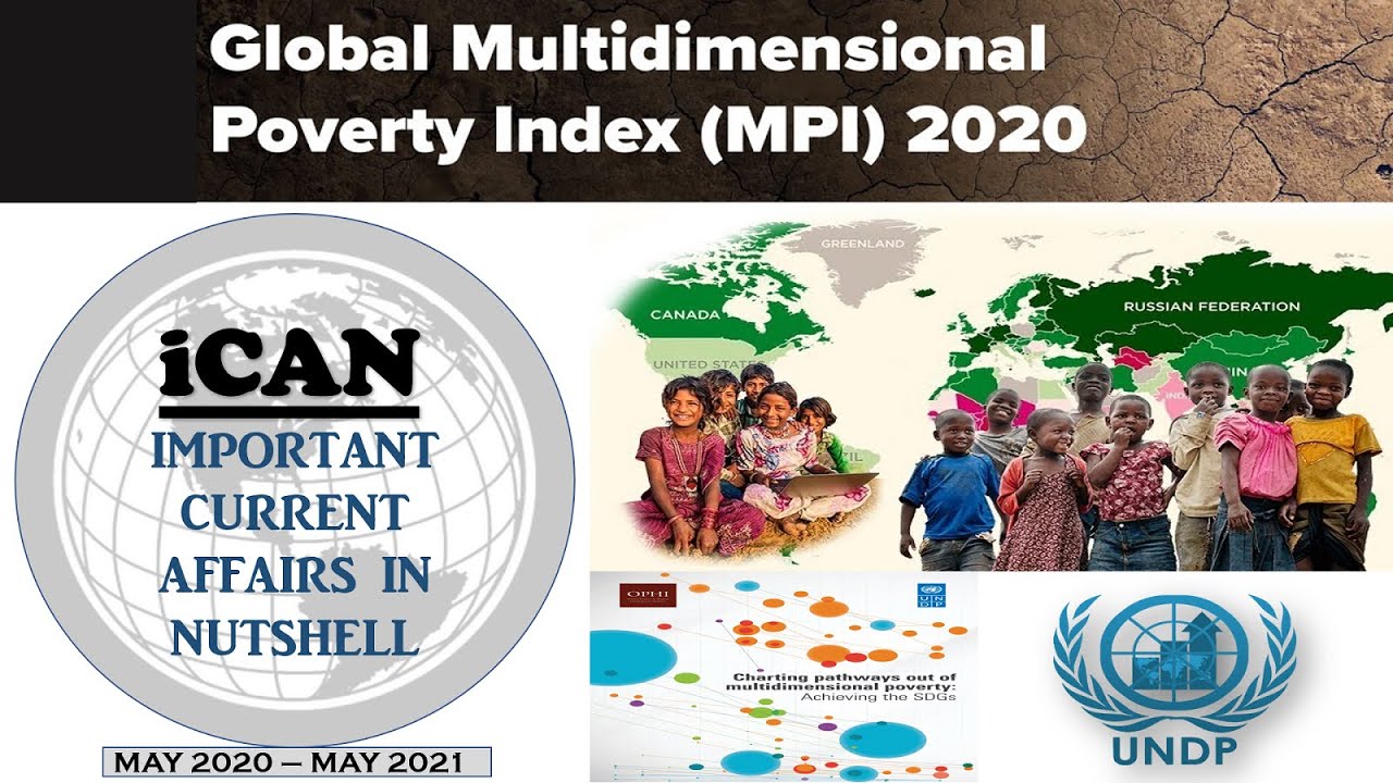 Multidimensional Poverty Index (MPI) 2020 || iCAN || IAS/IPS , UPPSC ...