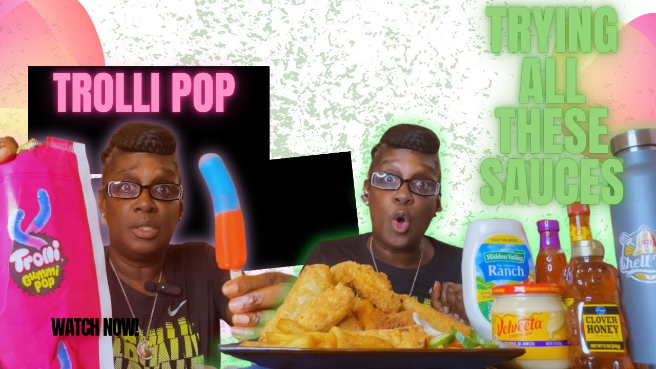Chicken + Crazy Sauces?! 🍗🔥 + I Tried the Viral Trolli Popsicle 😱 ...