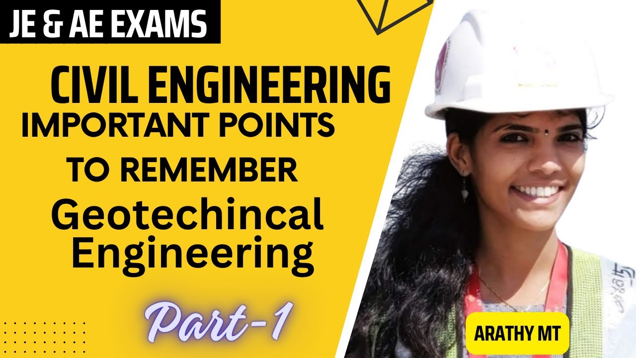 Important Points To Remember| Geotechnical Engineering| Civil ...