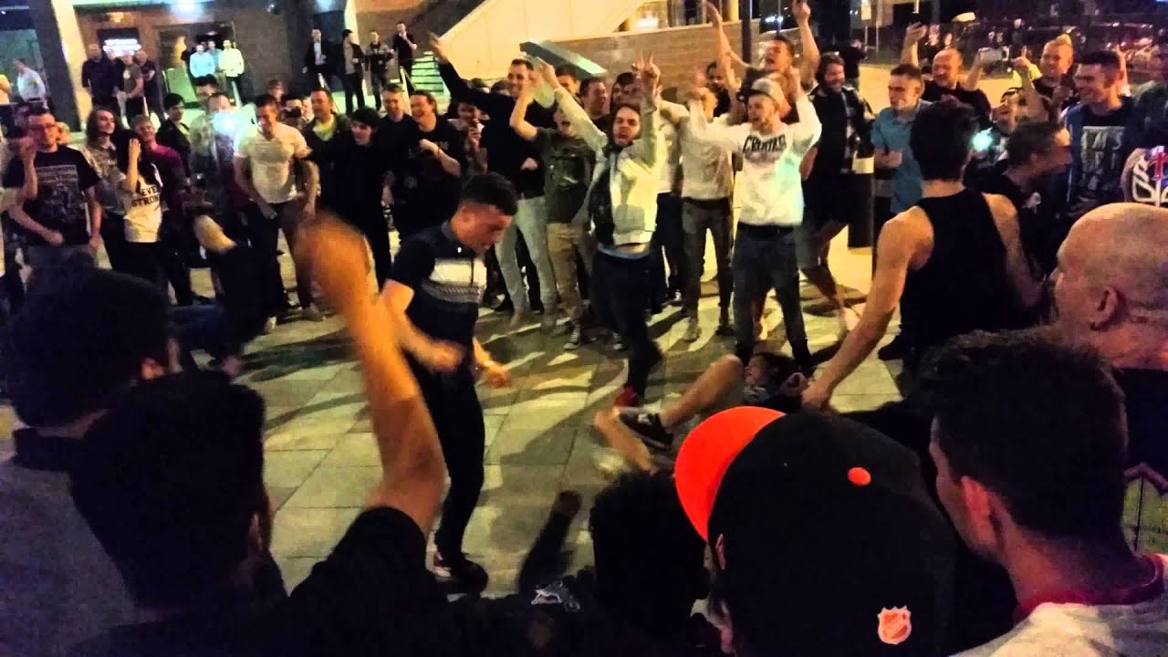 WWE Leeds - Wrestling outside the arena part 2 - YouTube