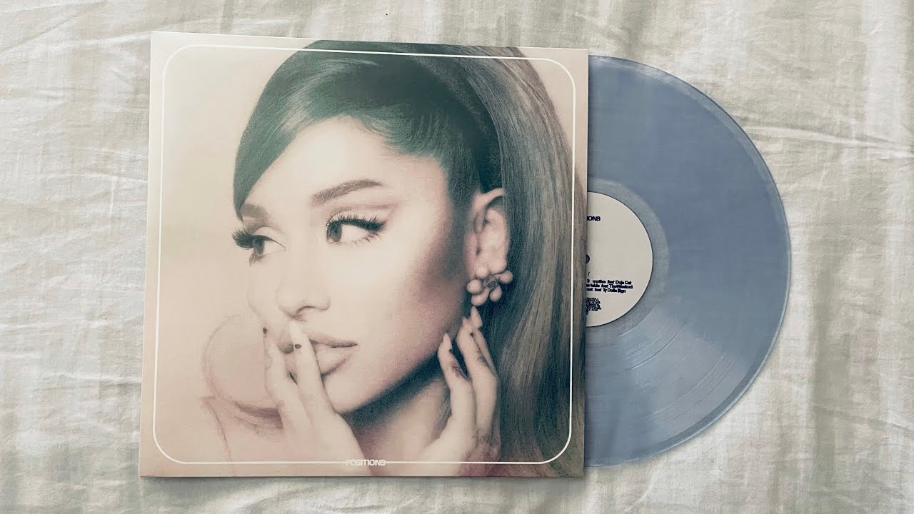 Ariana Grande - Positions Clear Vinyl Variant (Walmart Exclusive ...