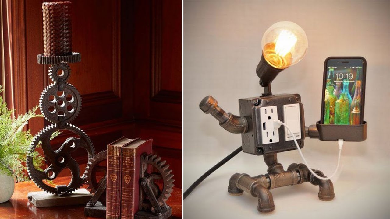 90+ Awesome Steampunk Decor Ideas [P1] - YouTube