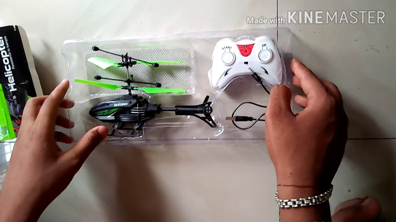 Flying toy helicopter an Amazon product - YouTube