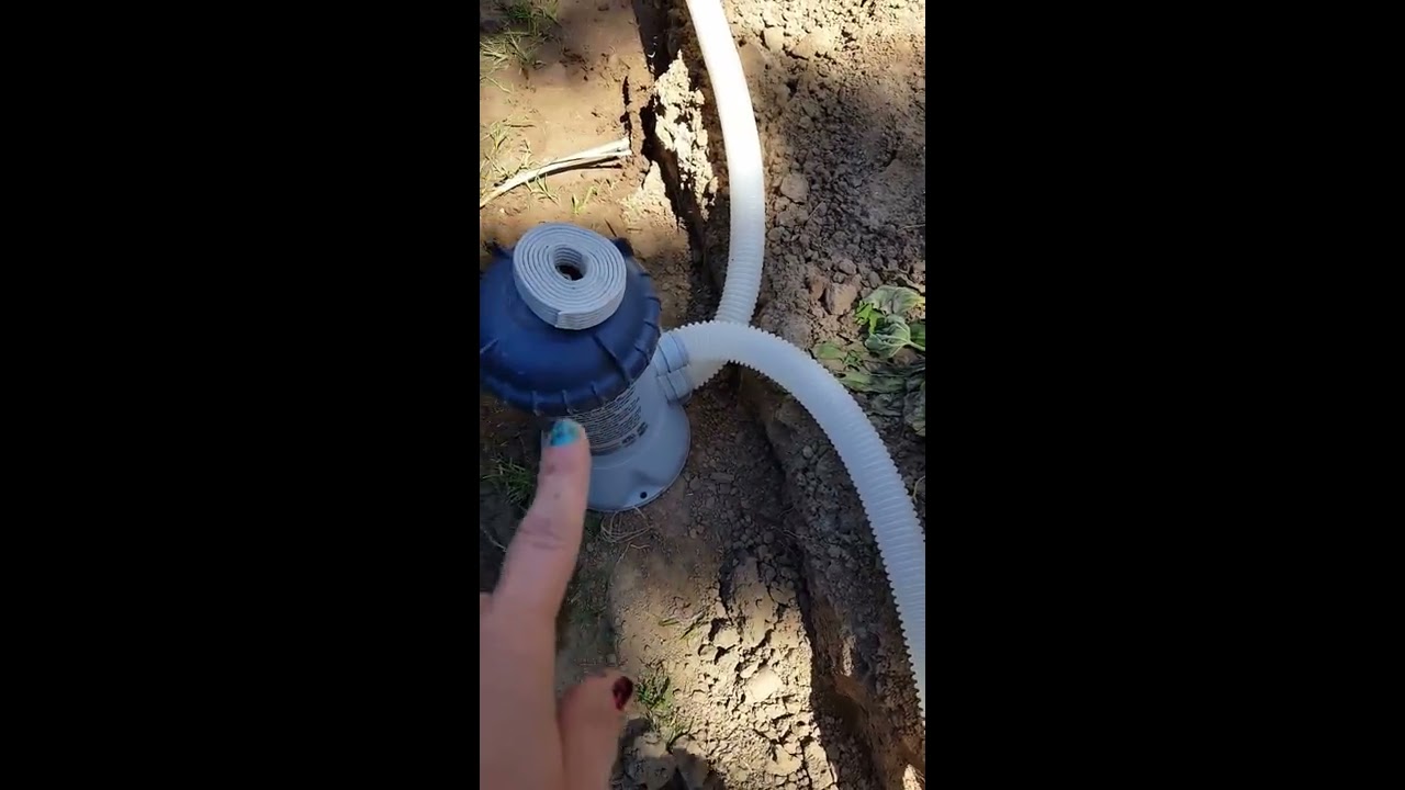 Diy skimmer and pond filter - YouTube