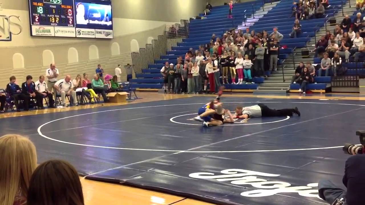 Kaiden vs west central rechtenbaugh Jan 2013 - YouTube