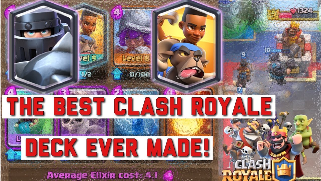The Best Mega Knight+Ram Rider Deck Ever! (OVERPOWERED) (NO SKILL ...