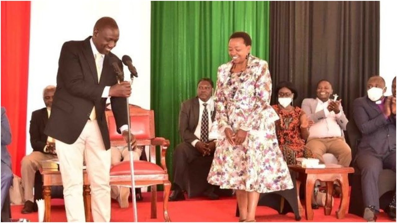RUTO & HIS WIFE RACHEL WOW KENYANS AS THEY SING FLUENTLY IN KIKUYU ...