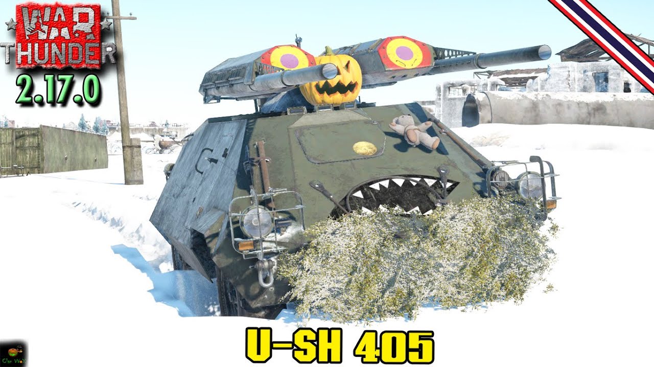 War Thunder : Tank : U-sh 405 อุช - YouTube