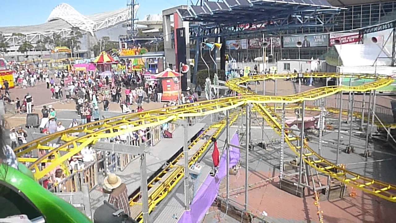 Roller coaster - Royal Easter Show - YouTube