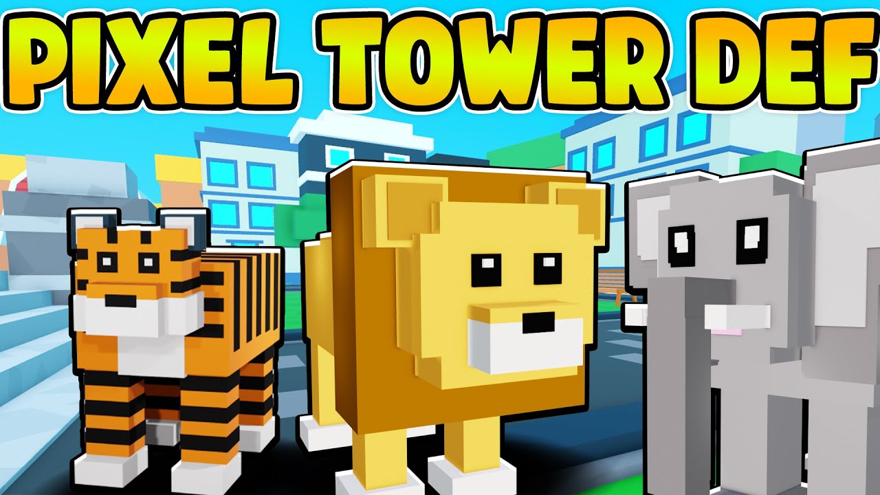 THEY MADE MINECRAFT A TOWER DEFENSE?! (Pixel TD) - YouTube