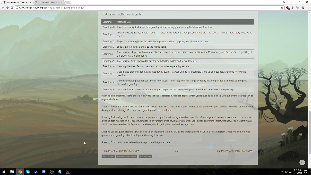 TR Dialogue Tutorial, Part I - YouTube