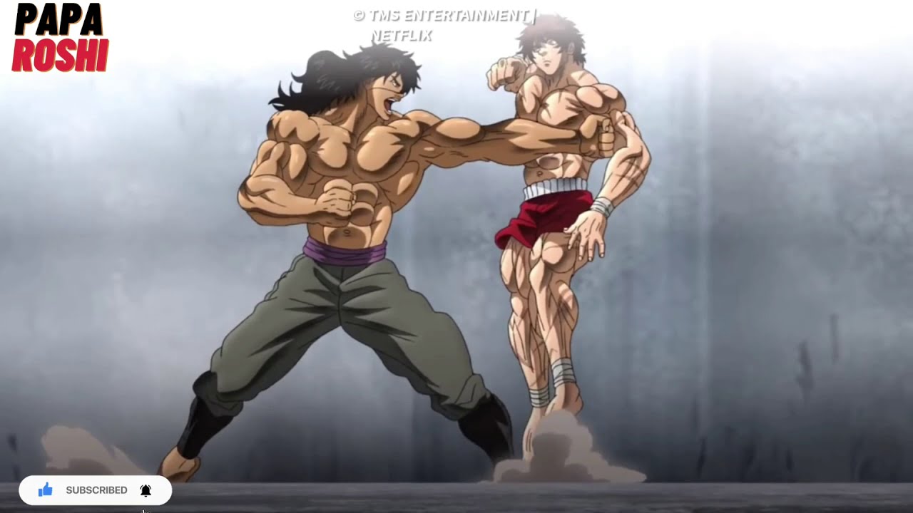 BAKI HANMA VS SHUNSEI KAKU | BAKI QUIKLY ENDS/FINISHES THE MATCH | BAKI (2018) SEASON 2 | - YouTube