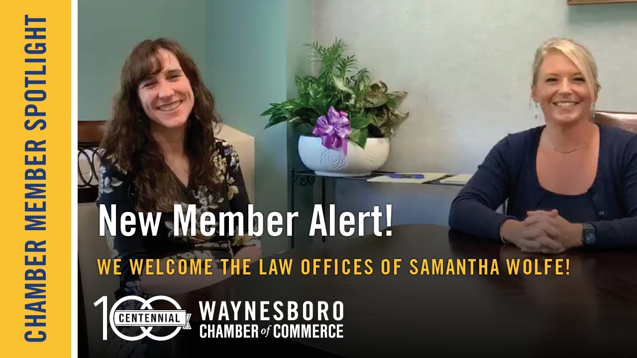 The Chamber Welcomes: The Law Offices of Samantha Wolfe - YouTube