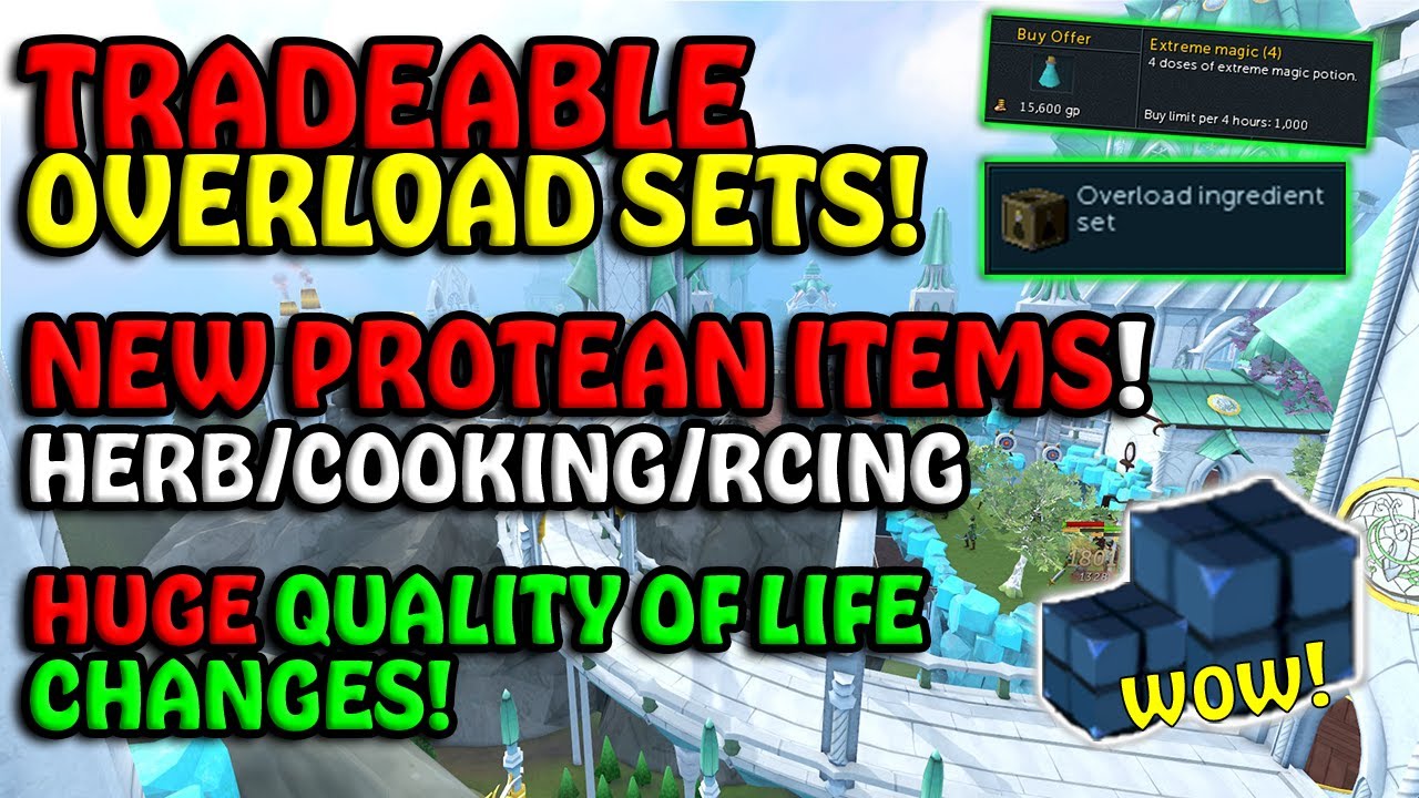 Overload Packs TRADEABLE! - Massive Quality Of Life Changes! - Patch ...