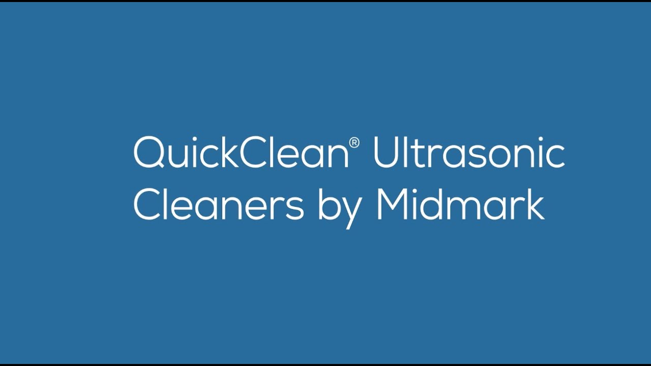 Midmark® QuickClean Ultrasonic Cleaners - YouTube