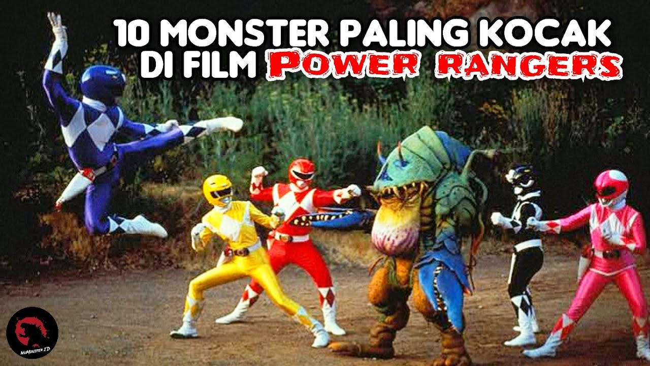 10 MONSTER ANEH DAN LUCU DI FILM POWER RANGERS - YouTube