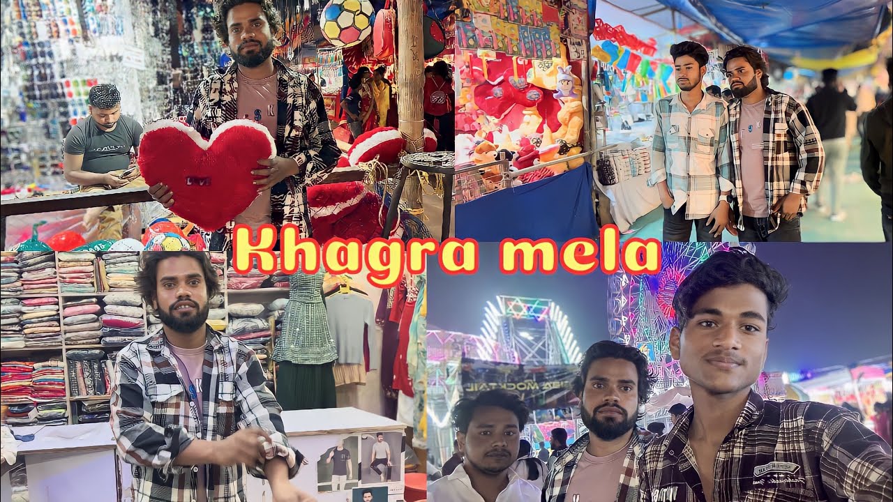 kishangang Khagra mela full tour 😜| Hindi vlog video 2024 ...