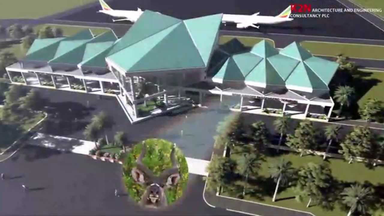 Robe Airport Passenger Terminal Design - YouTube