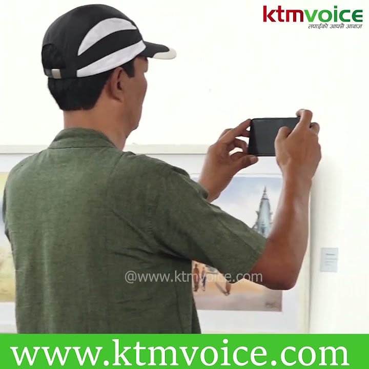 नेपाल भारत कलाकारको संयुक्त प्रर्दशनी सुरु ll Ktmvoice - YouTube