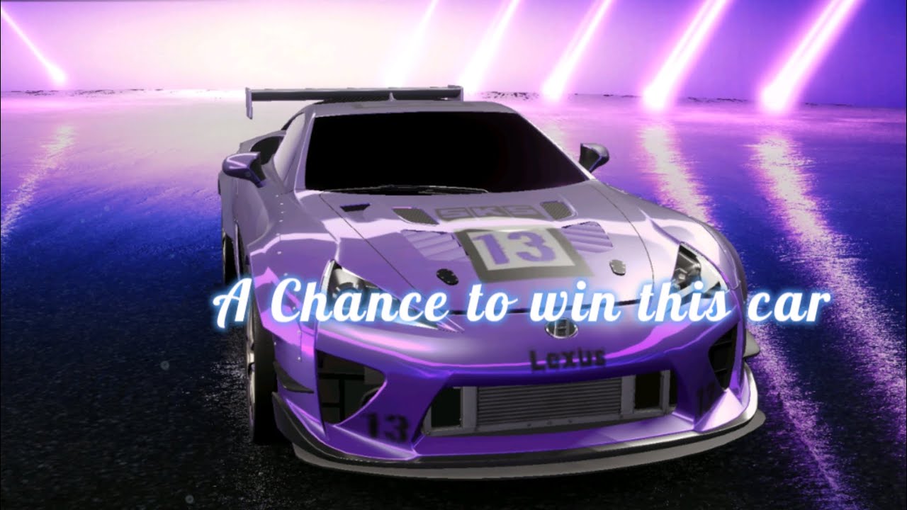 Lexus LFA Raffle (Read the Discription) - YouTube