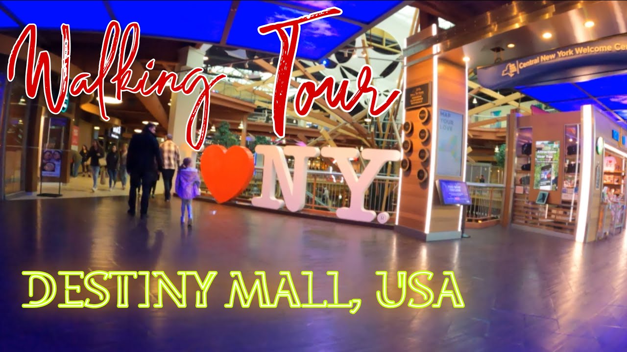 Family WALKING TOUR around Destiny Mall USA + window SHOPPING + good ...