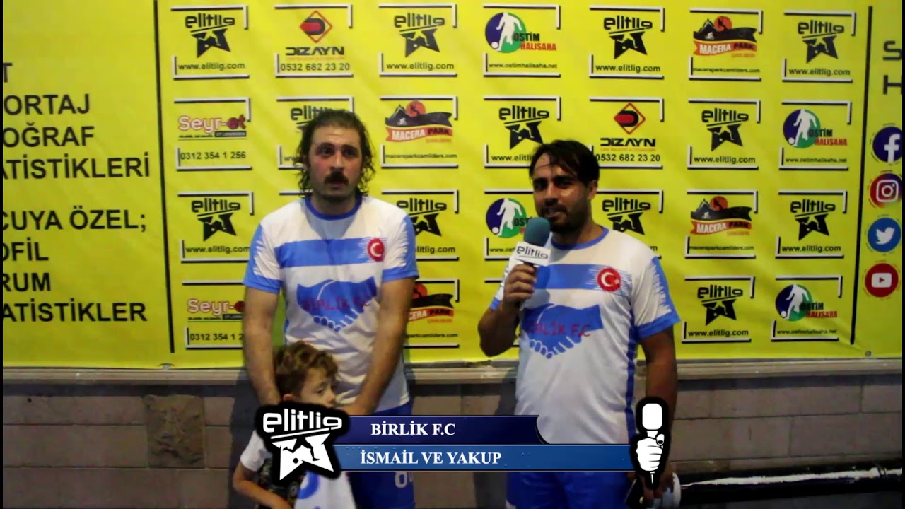 Elit Lİg 4.Sezon /BİRLİK FC RÖPORTAJ - YouTube