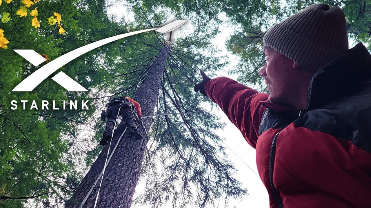 2 Year Starlink Review + New Tree Installation - YouTube