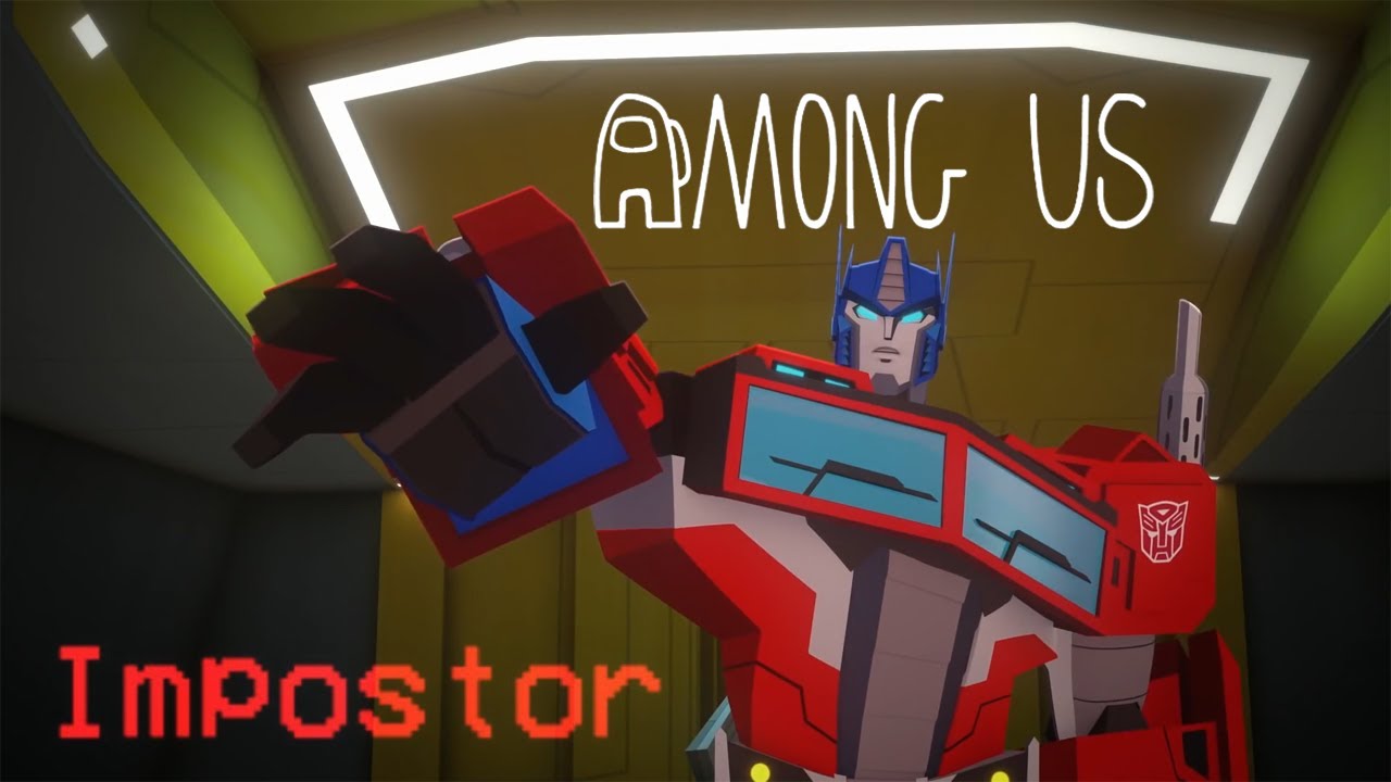 TRANSFORMERS CYBERVERSE AMONG US - YouTube