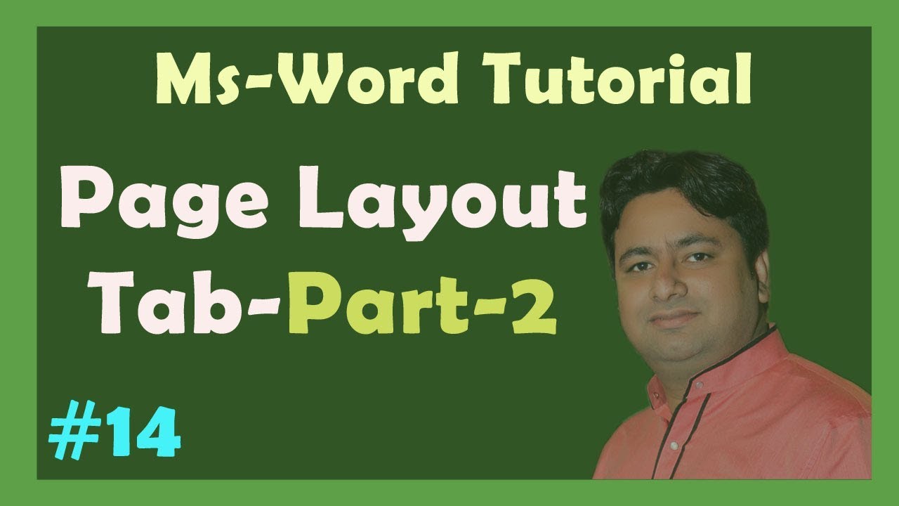 Day 14 Page Layout Tab Part 2 Ms Word Tutorial In Hindi By Manoj Day 14 Page Layout Tab Part 2 Ms Word Tutorial In Hindi By Manoj