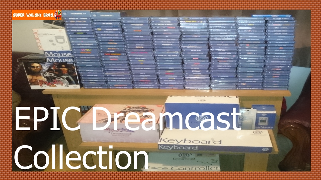 The Worlds Biggest Ultimate PAL SEGA Dreamcast Collection MUST SEE ...