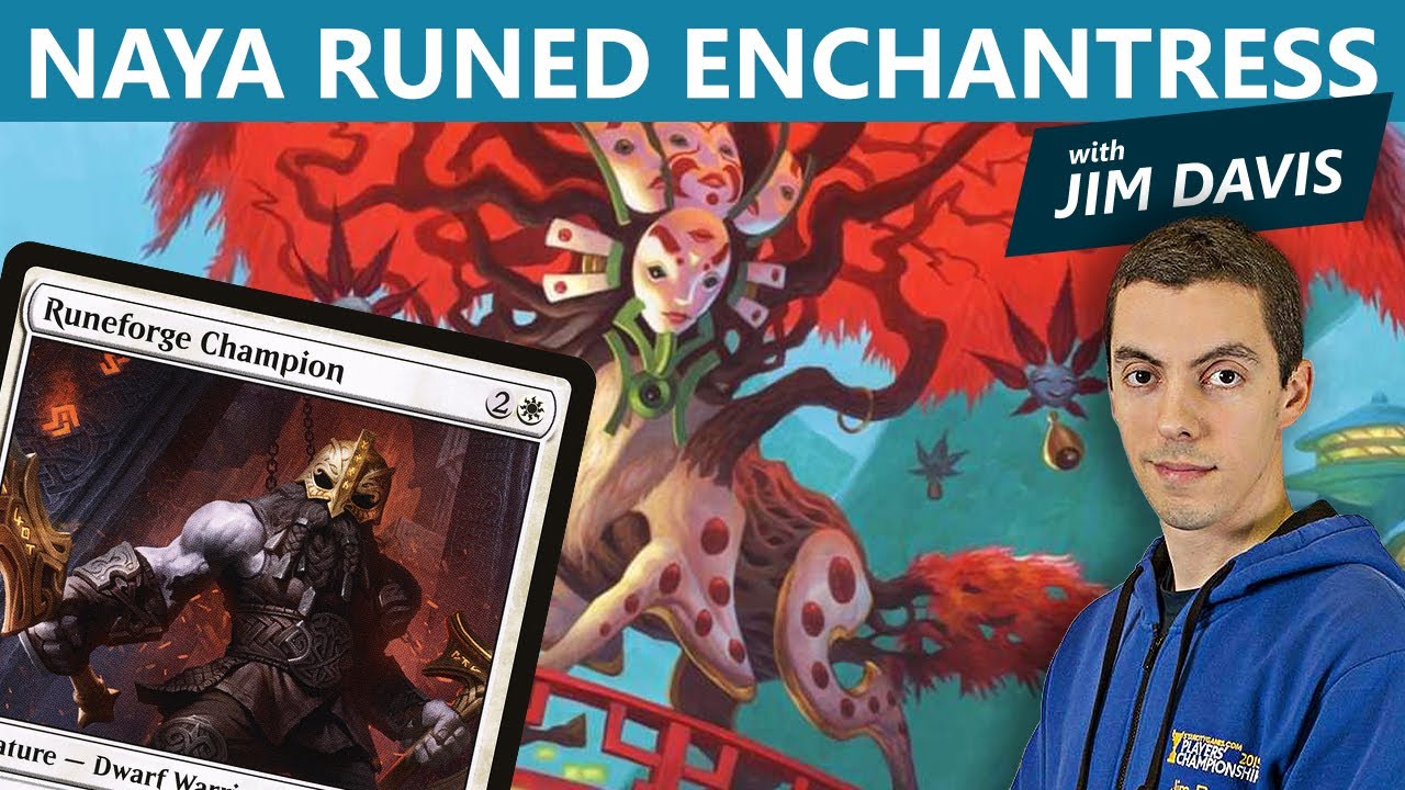 Standard Naya Runed Enchantress - MTG Arena with Jim Davis - YouTube
