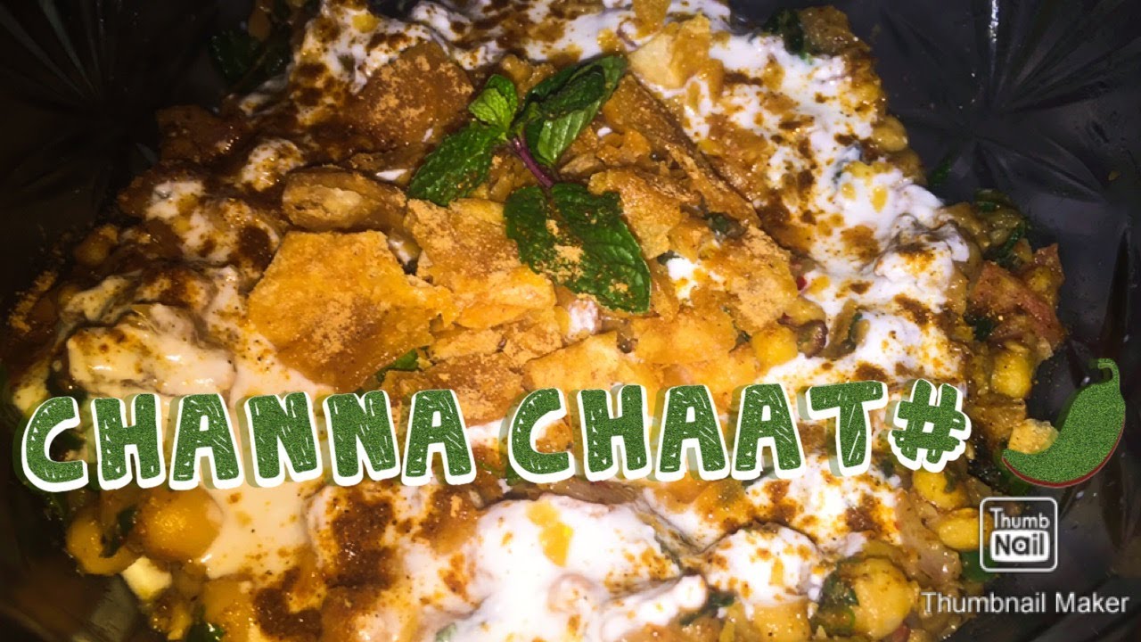 Channa Chaat Recipe#🌶 - YouTube